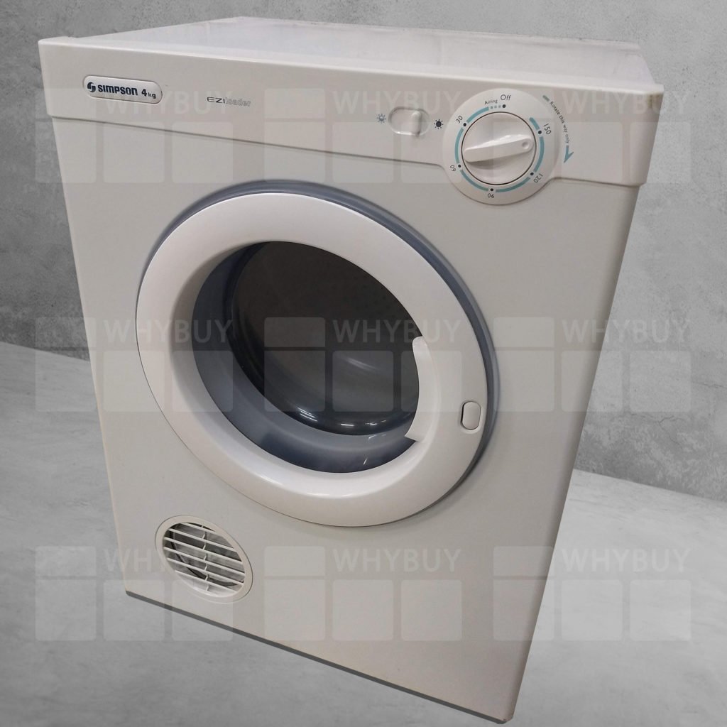 4kg Simpson / Westinghouse vented dryer - Whybuy